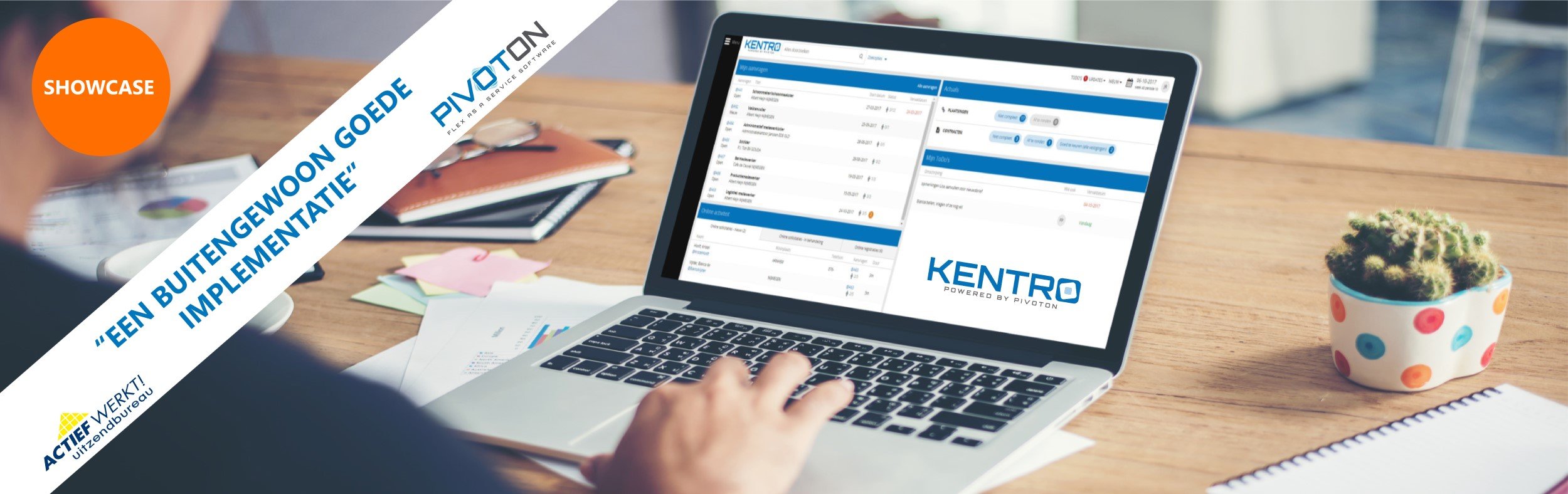 Showcase implementatie Kentro Office Actief Werkt! - Pivoton Software